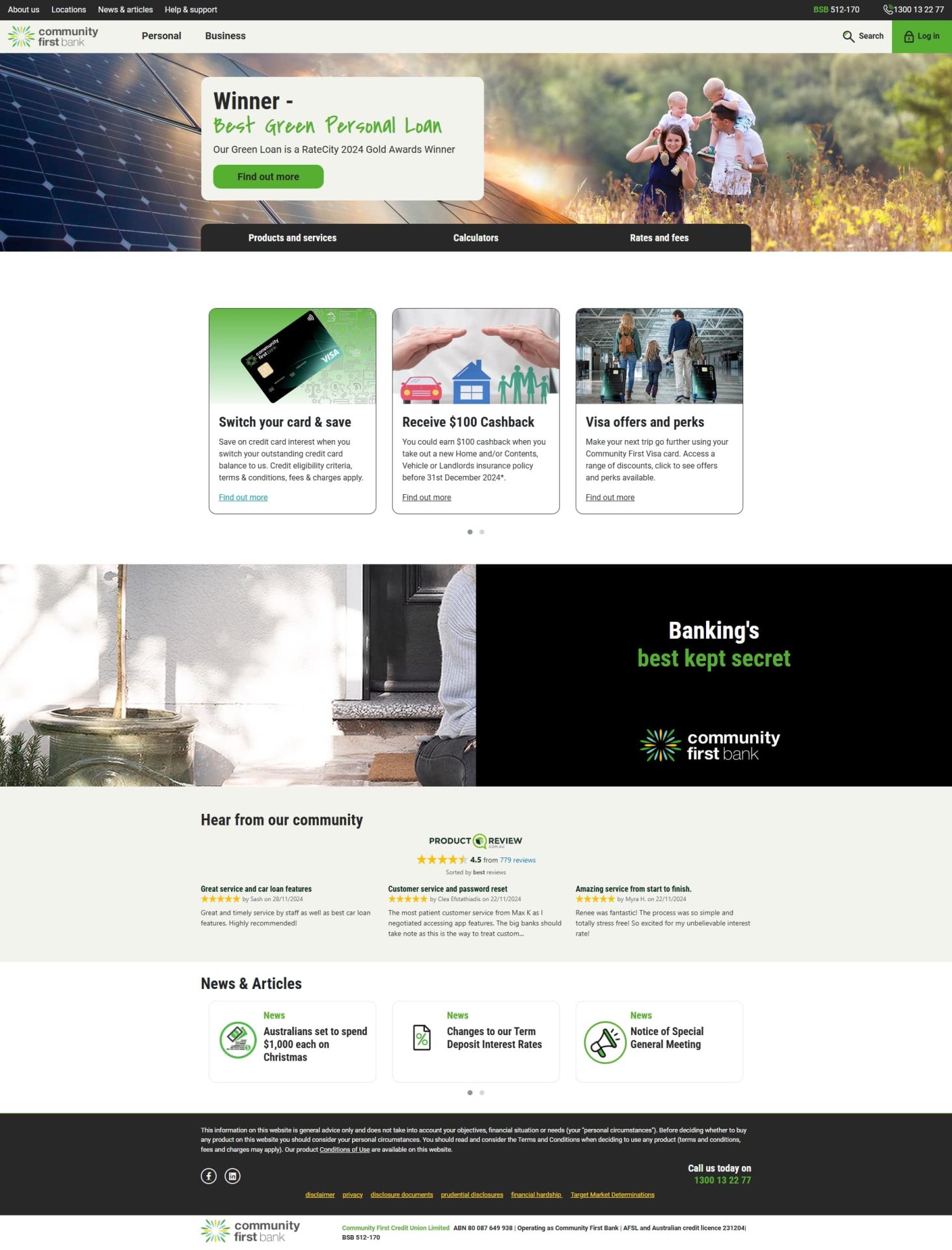 Community First Bank | TBST Digital